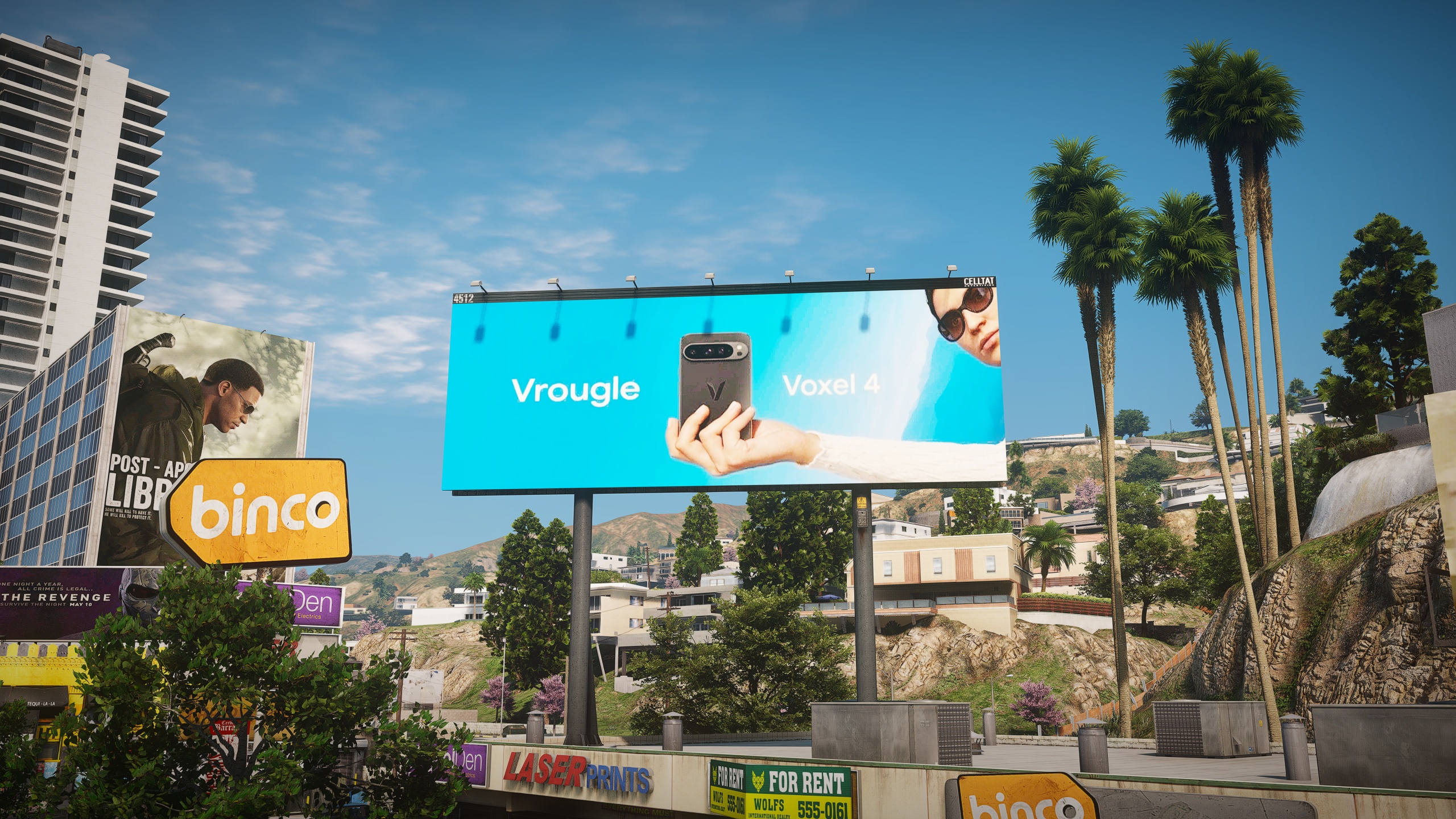 Mod LA Billboards for GTA 5 RP • ⚙️ Improvements • 📢 Billboards ...